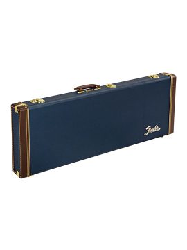 Fender Classic Series Wood Case Strat/Tele, Navy Blue | BigTone