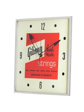 Gibson Vintage Lighted Wall Clock Handmade | BigTone