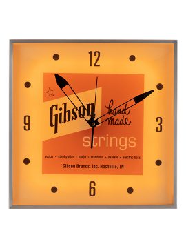 Gibson Vintage Lighted Wall Clock Handmade | BigTone