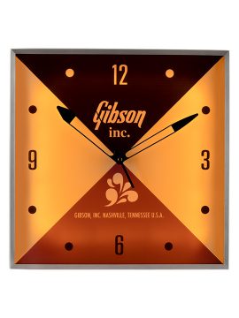 Gibson Vintage Lighted Wall Clock Gibson Inc. | BigTone